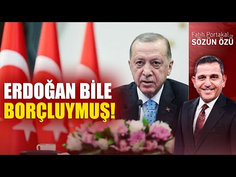 Erdoğan Mal Varlığını AÇIKLADI! BORÇLUYMUŞ!
