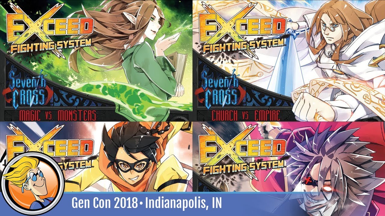 Exceed Fighting System — game overview at Gen Con 2018 - YouTube