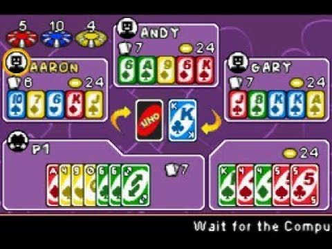 Uno 52 (GBA) Gameplay in 1 Minute - YouTube