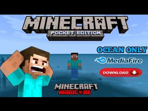 How To Download Ocean Only World In Minecraft Pe 1.19||How To Download ...