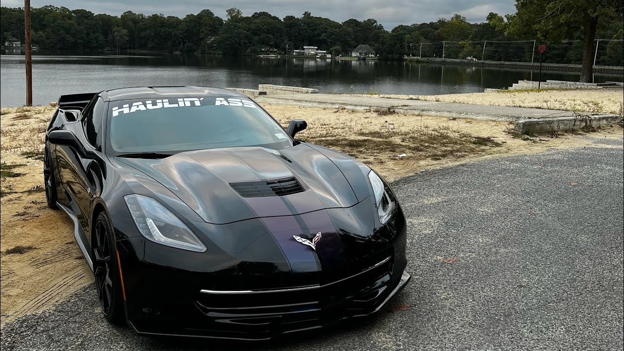 Washing my C7 Corvette - YouTube