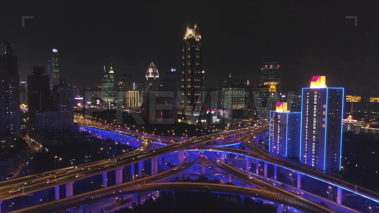 Complex Road Junction | Stock Video - Motion Array - YouTube