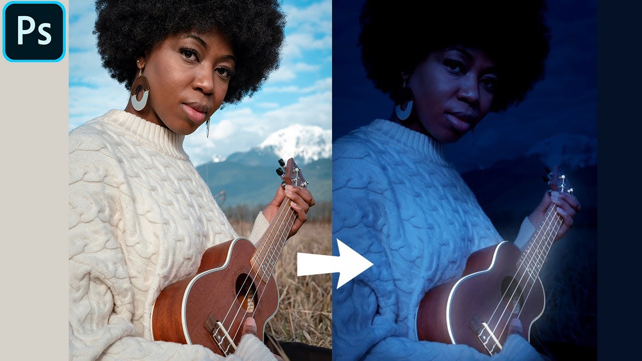 Glowing Effect - Photoshop Tutorial | Photo Manipulation - YouTube