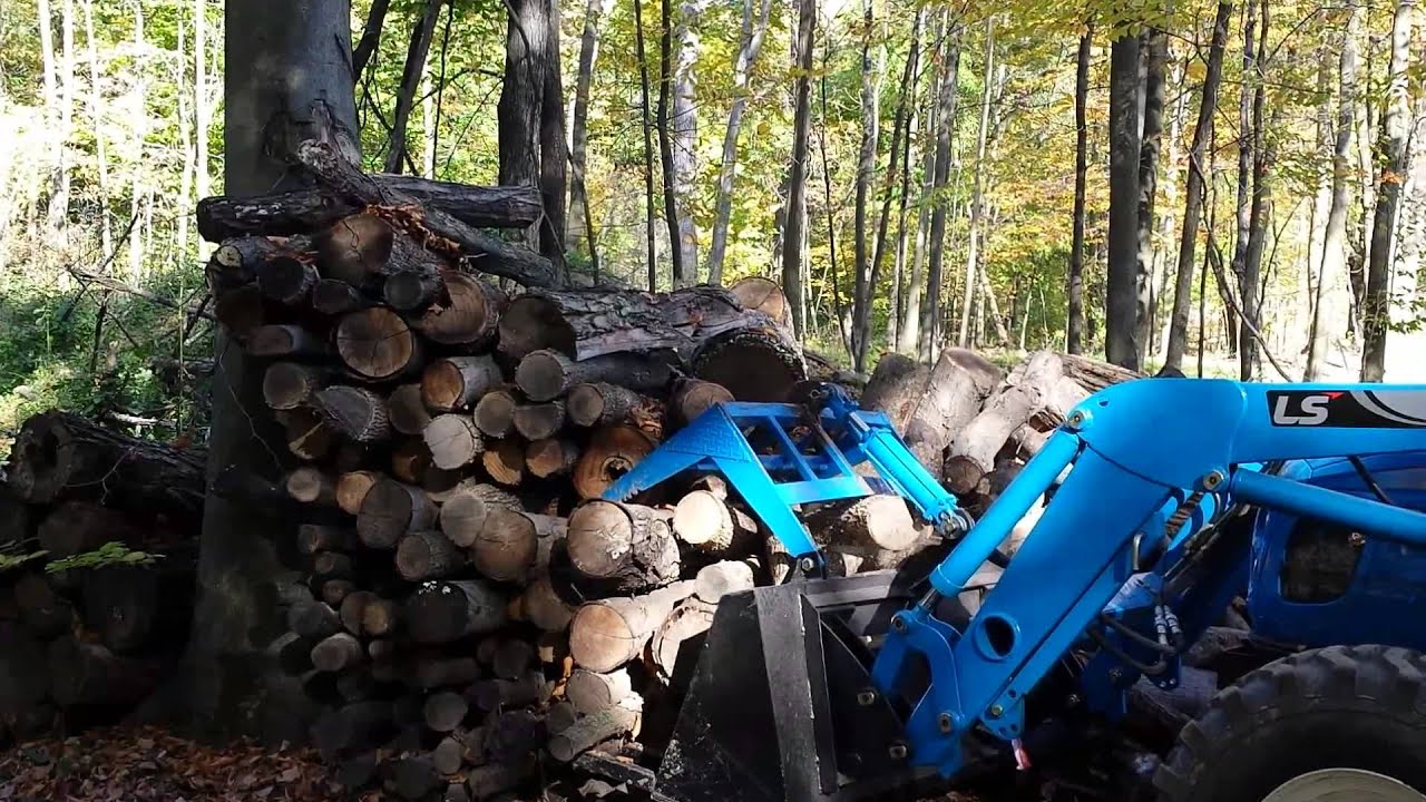 LS homemade grapple 5 - YouTube