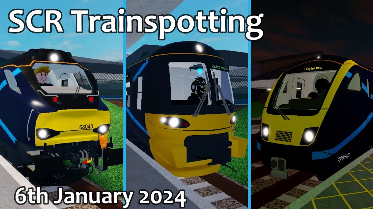 Trains At Benton Bridge 06/01/2024 - SCR Trainspotting - Roblox ...