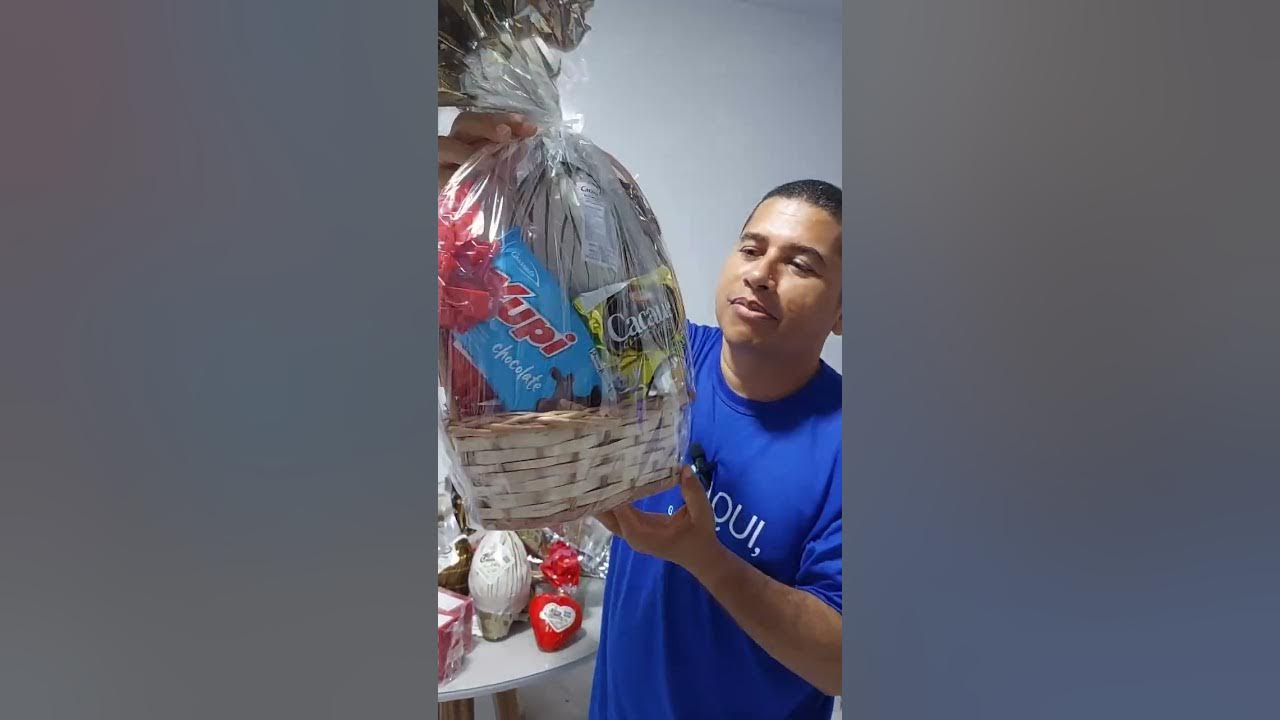 UMA CESTAS DE PÁSCOA COMPLETA + UMA CAIXA DE BOMBONS NESTLÉ DE BRINDE - ZAP (99)98190-7660 - YouTube