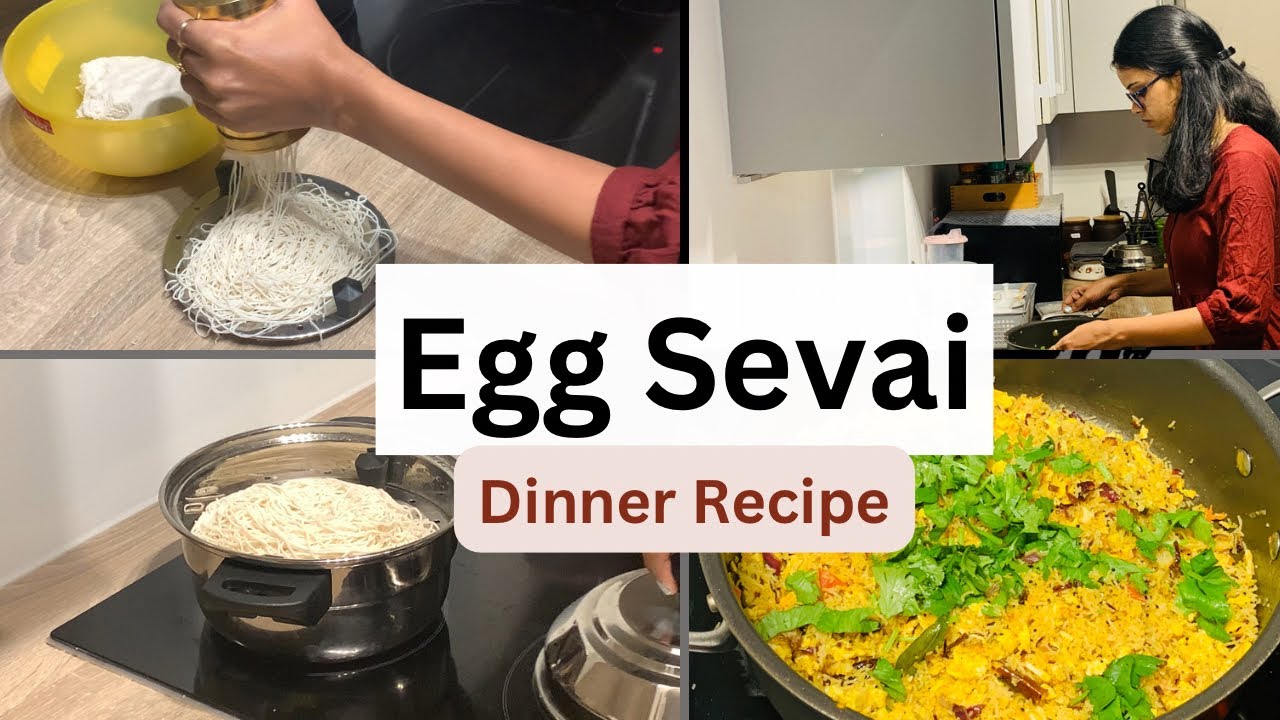 Egg Sevai 🍛 | Dinner Recipe | Idiyappam | London 🇬🇧 - YouTube