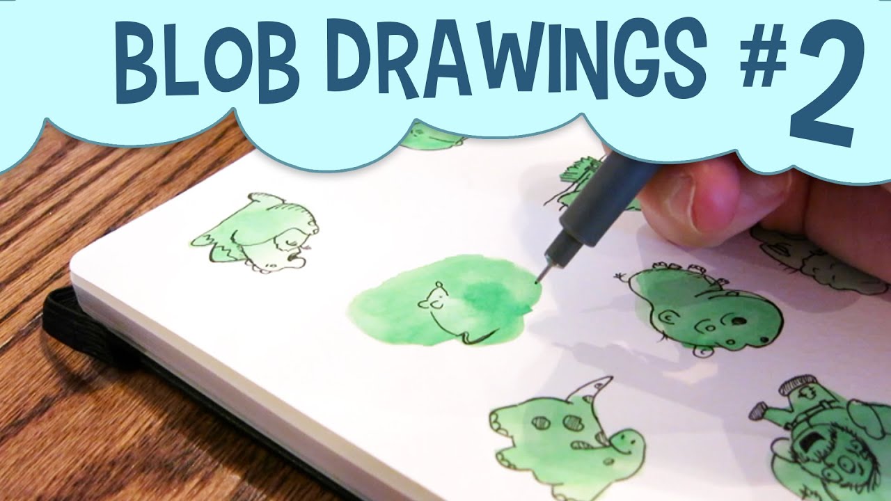 Random Shapes Drawing Challenge #2 (With Justin!) | Drawing Out Of Your ...