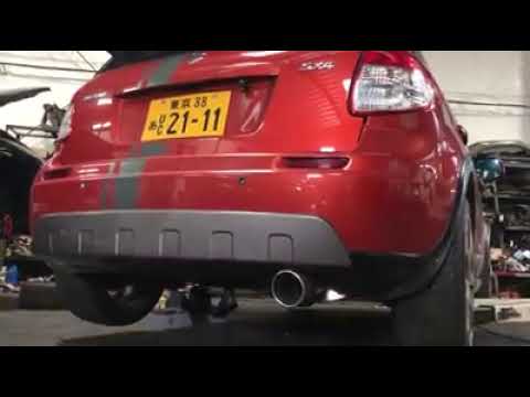 Suzuki SX4 with full exhaust and Borla muffler. - YouTube