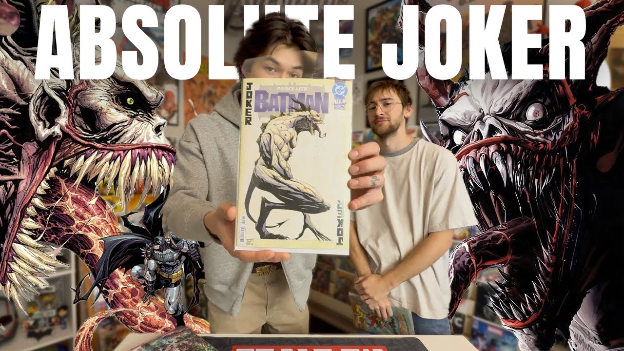 ABSOLUTE JOKER is TERRIFYING... | New Comic Book Day Vlog - YouTube