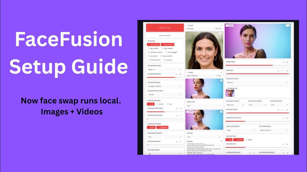 FaceFusion 2025: The Ultimate Face Swap Tutorial No Coding Needed! - YouTube