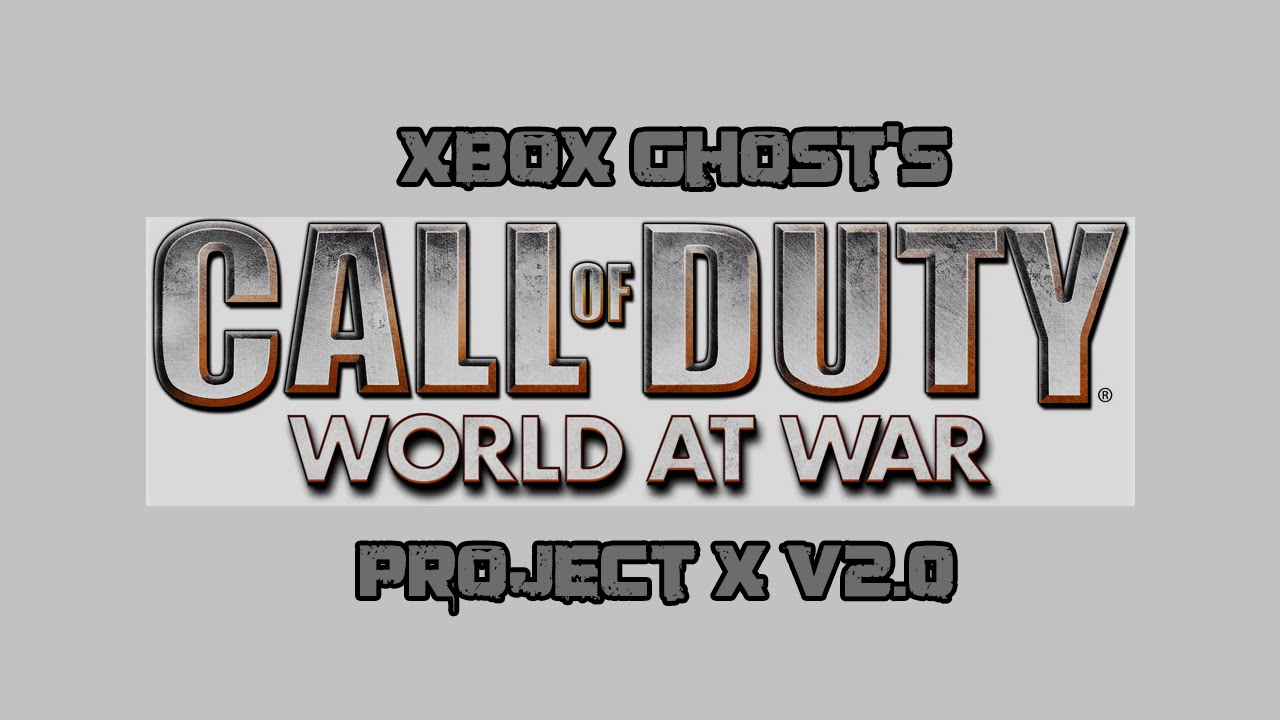 Xbox Ghost's Project X v2.0 WAW by ISOSICKLE - YouTube