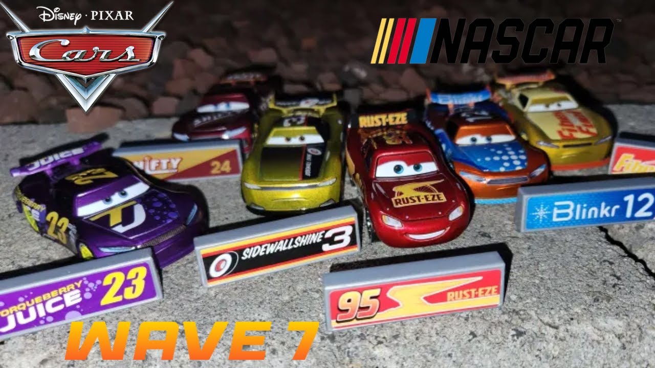 Disney cars Nascar diecasts Review (wave 7: metallic variants)(fixed ...