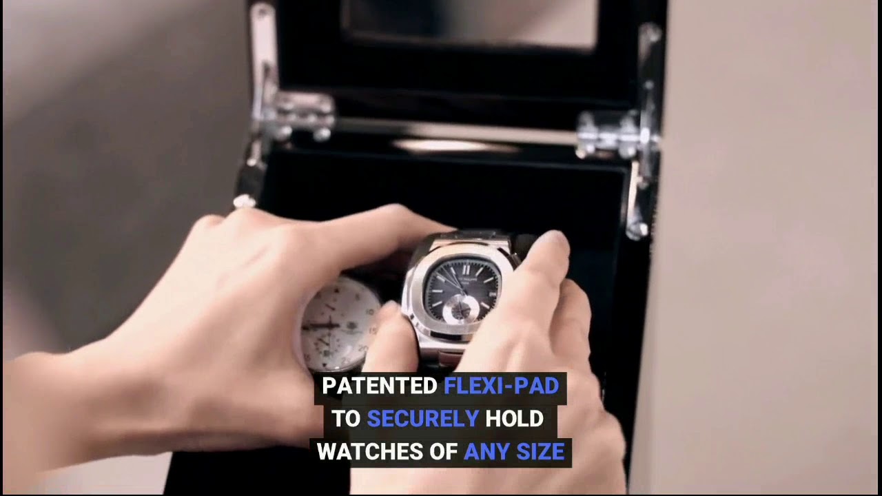 Avanti Plus 1 Watch Winder in All-Black Carbon Fiber Finish by ...