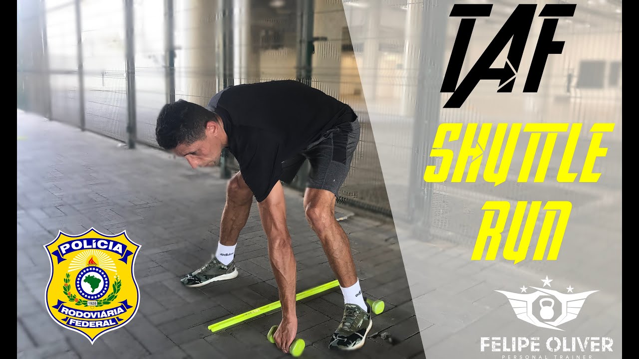 SHUTTLE RUN! Não faça o TAF da PRF sem antes assistir essa Vídeo aula ...