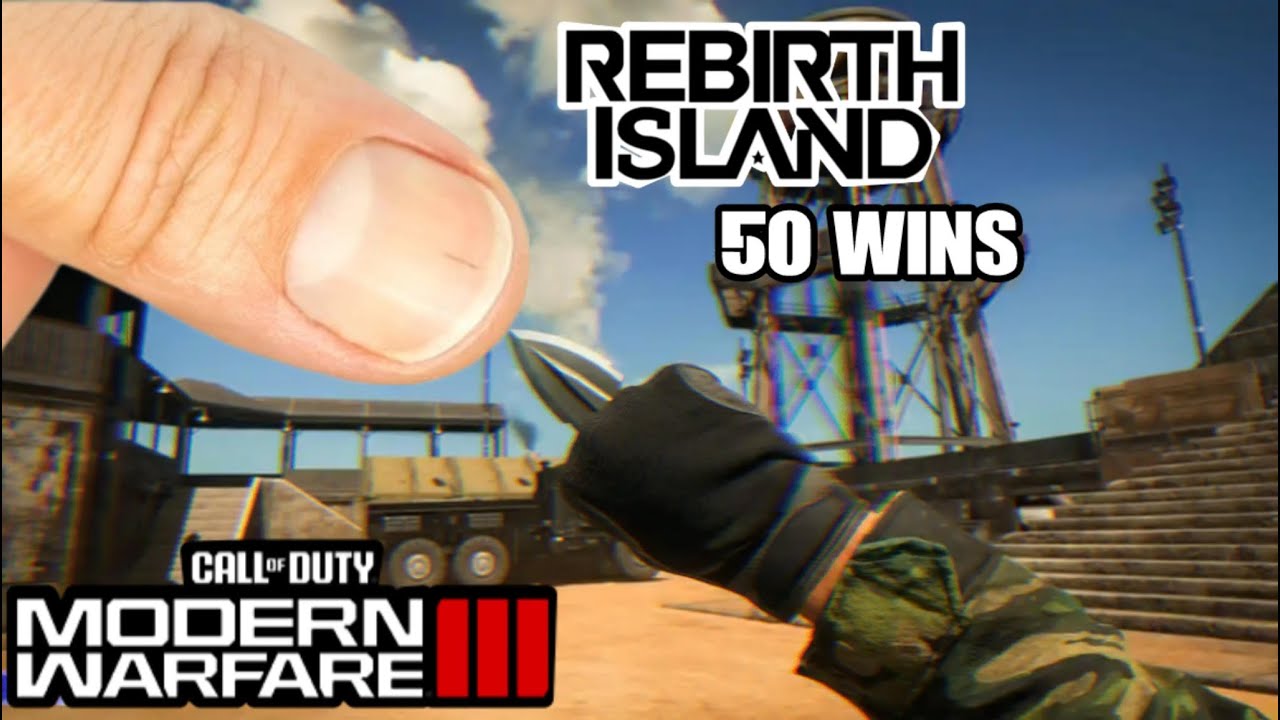 MW3: Warzone 50 Wins Rebirth Island Call Of Duty Live Stream - YouTube
