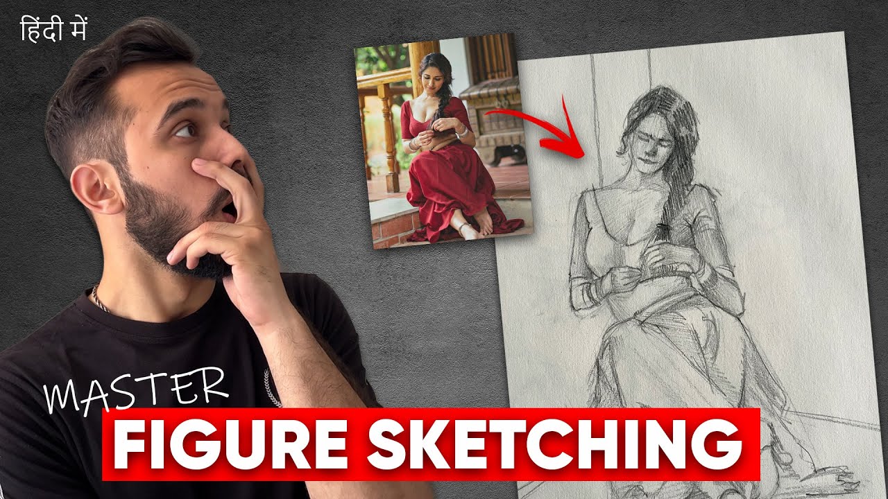 EP 11 - Learn FIGURE DRAWING from Starting | SKETCH TO GROW | Step by ...