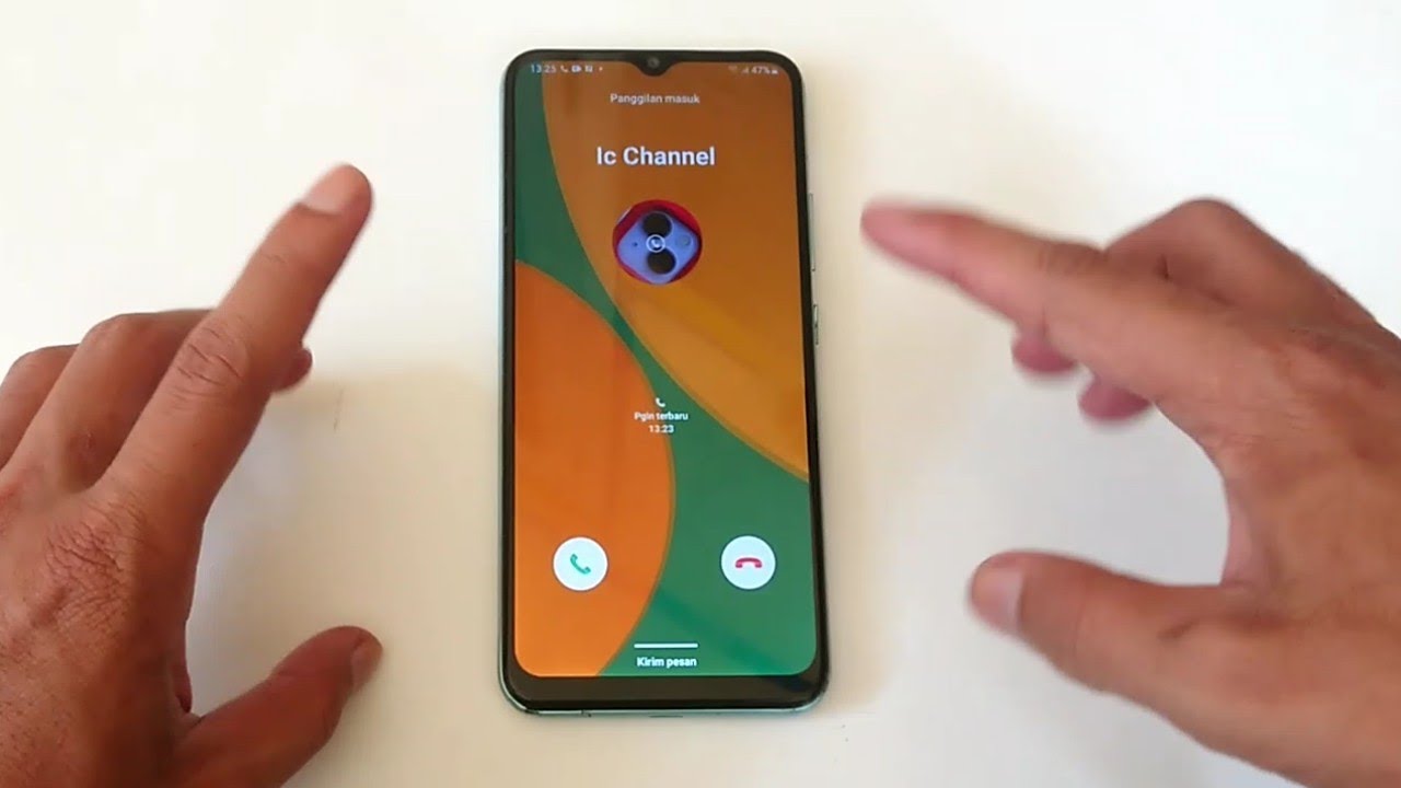 SAMSUNG A03s incoming call - YouTube