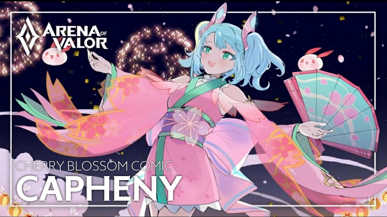 Capheny — Cherry Blossom Comic | Arena of Valor | TiMi - YouTube