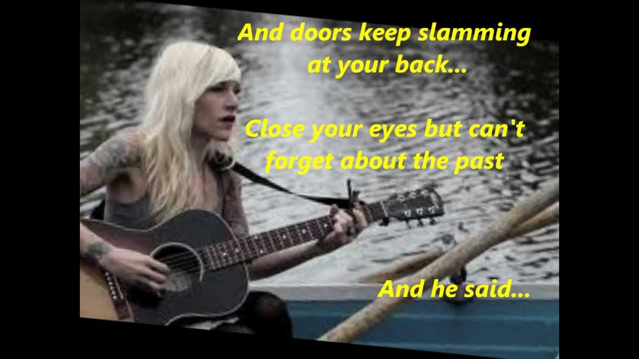 Official Sarah Blackwood, wait it out lyrics !! - YouTube
