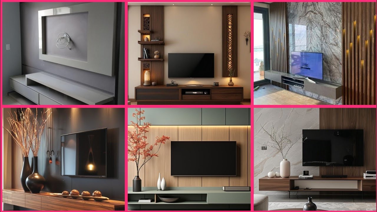 Modern Tv Panel Design 2024 |Latest Tv Unit Designs| Tv Cabinet Design ...