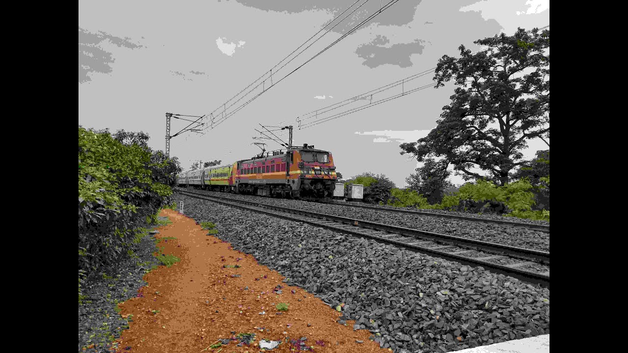 Great Indian rail routes | Nice rail actions | 20 in 1 - YouTube