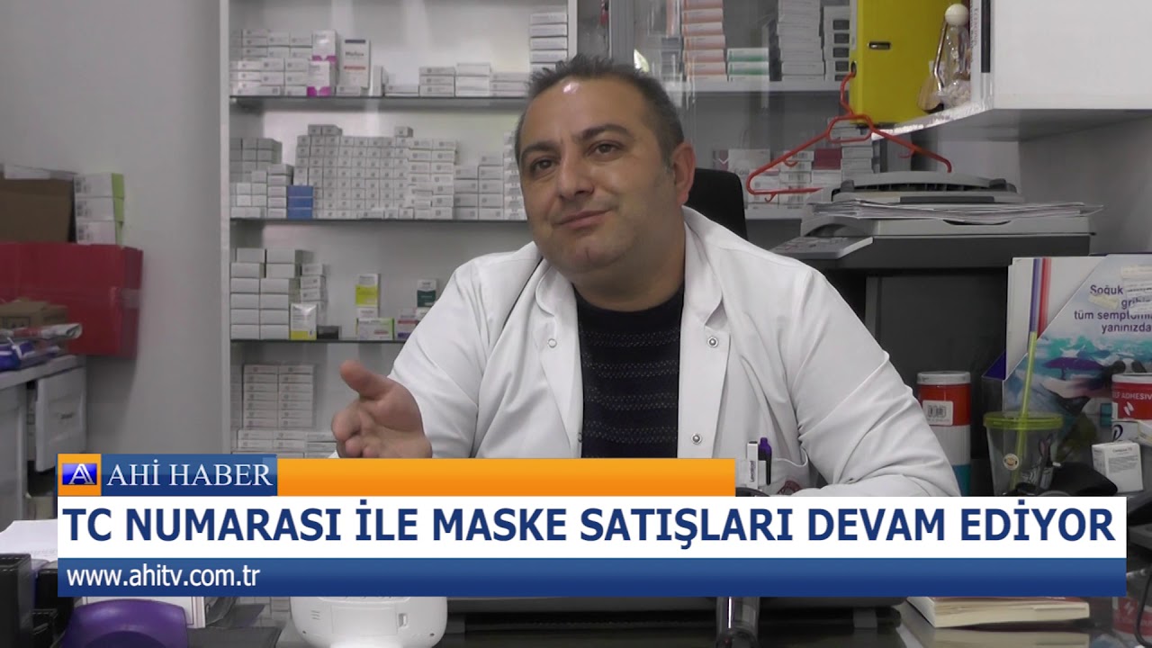 TC NUMARASI İLE MASKE SATIŞLARI DEVAM EDİYOR - YouTube