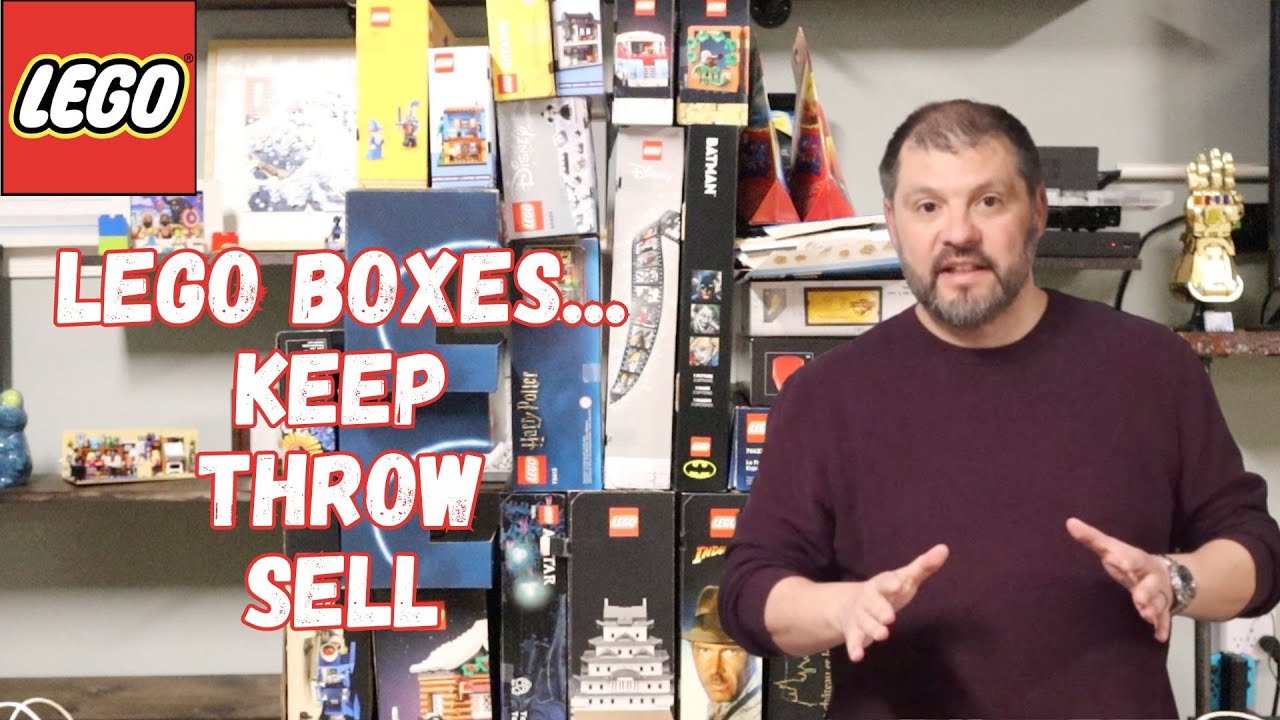 The Darkside of LEGO Collecting - The Boxes - YouTube
