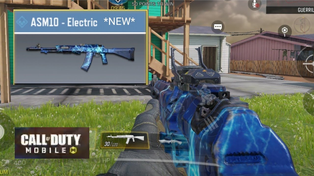 ASM10 - ELECTRIC Gameplay | COD MOBILE - YouTube