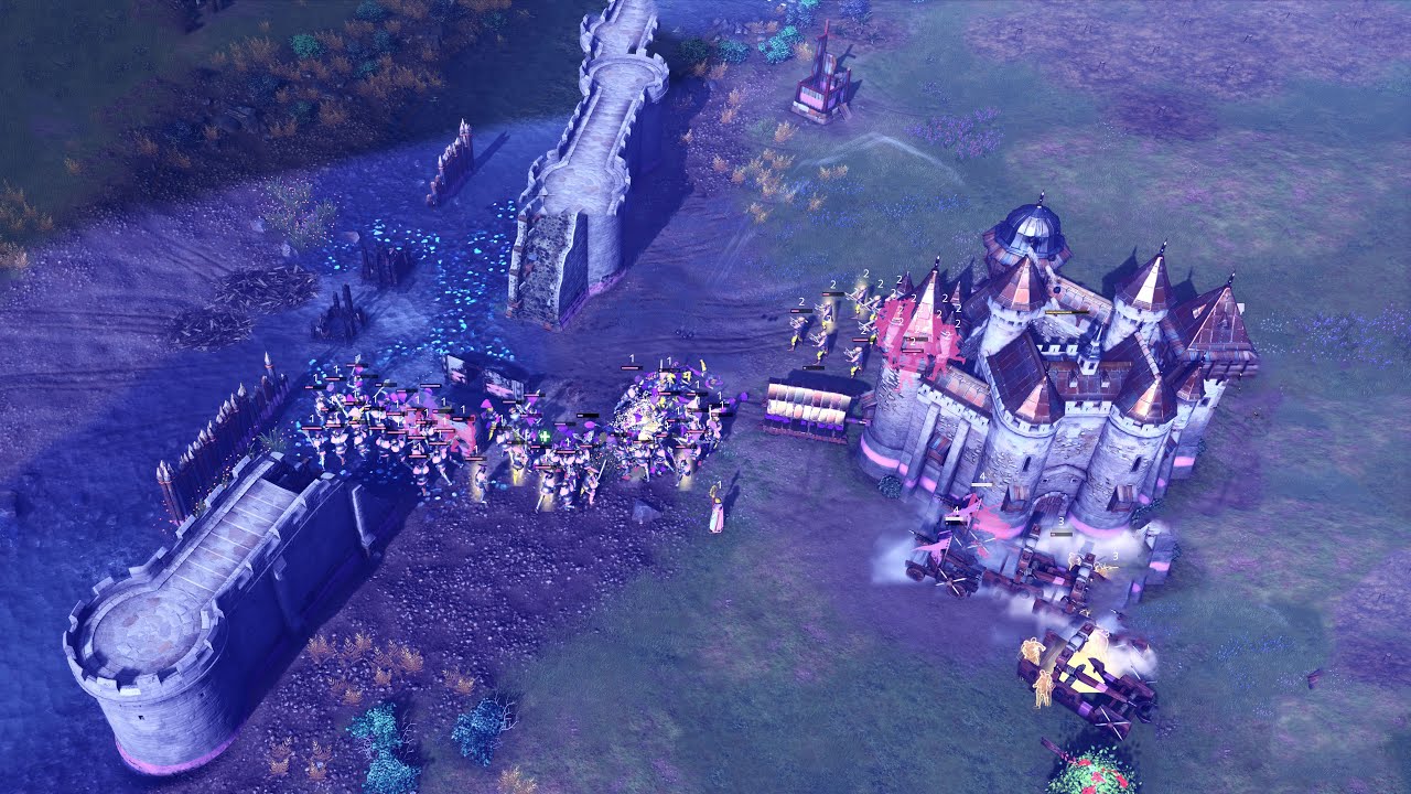 Age of Empires 4 - 3v3 EPIC SIEGE DEFENSE | Multiplayer Gameplay - YouTube
