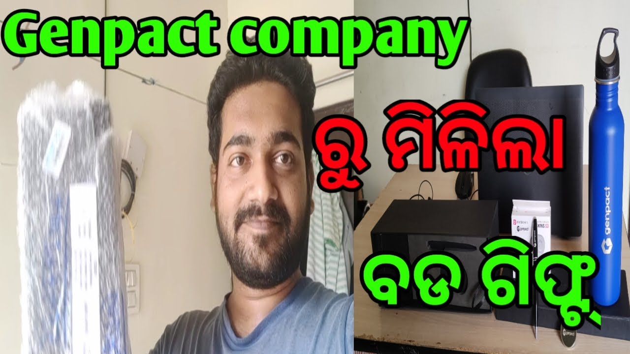 Genpact company ru milila welcome kit🎁odia vlogs video।#vlogs # ...