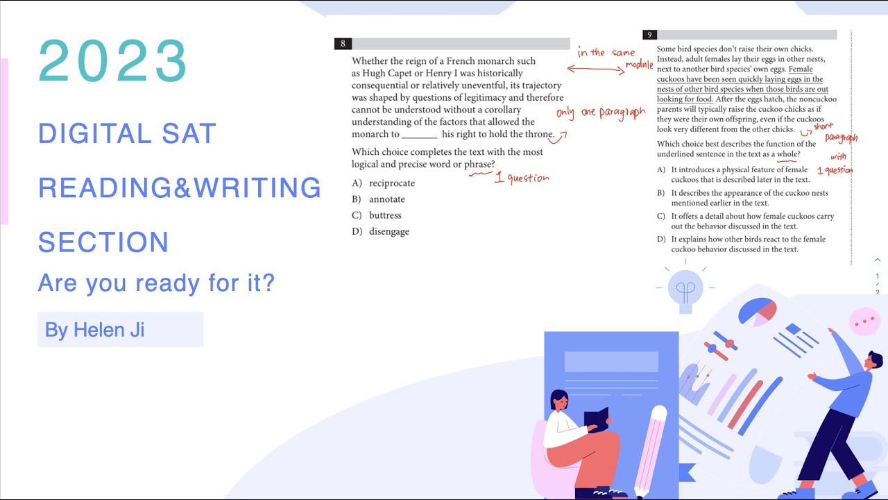 Digital SAT Is Here! (Reading and Writing Section) | Digital SAT vs ...