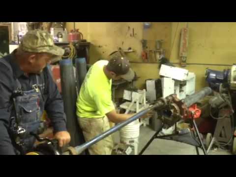 4" Rob Roy Threading... - YouTube