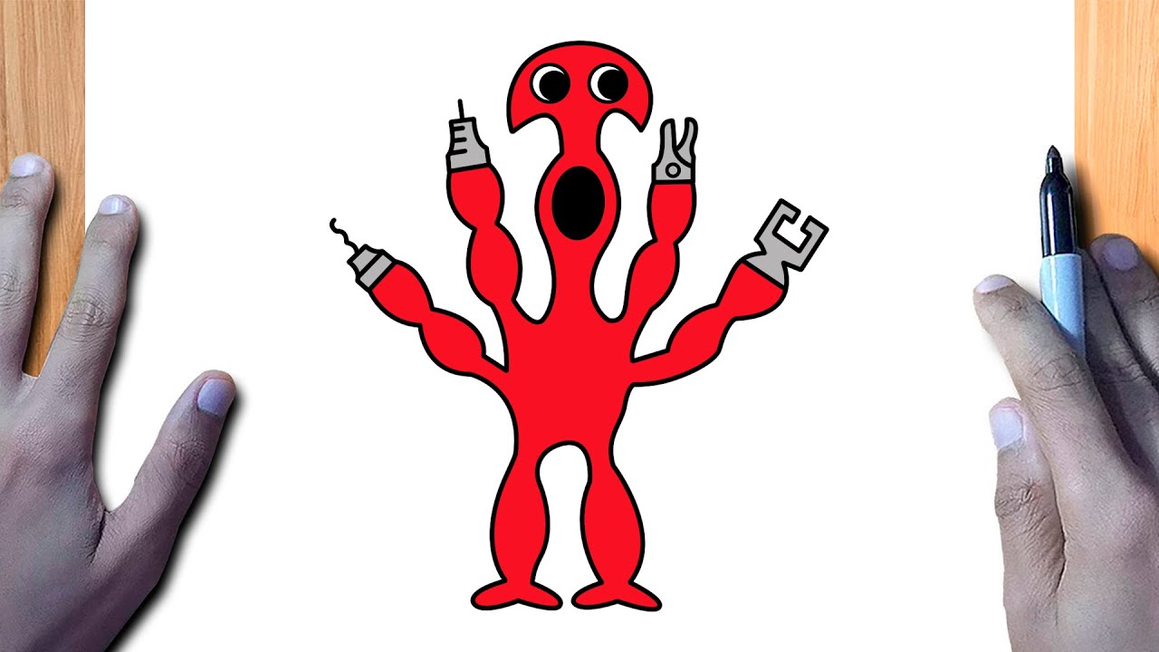 COMO DIBUJAR A SYRINGEON DE GARTEN OF BANBAN 5 - YouTube