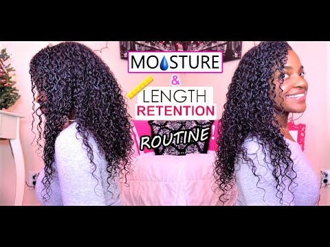 Length Retention Regimen For LONG Natural Hair! - YouTube