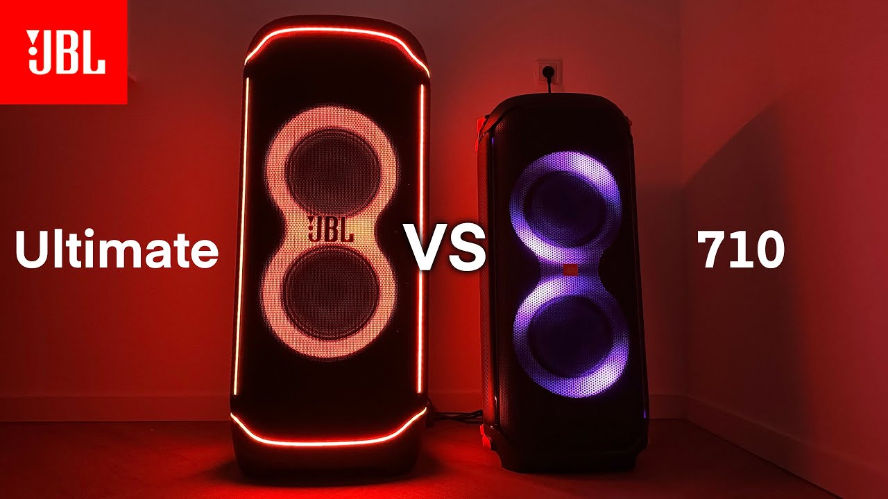 JBL Ultimate VS 710 Partybox comparison sound test 1100 vs 800 watt 🔊🔥 ...