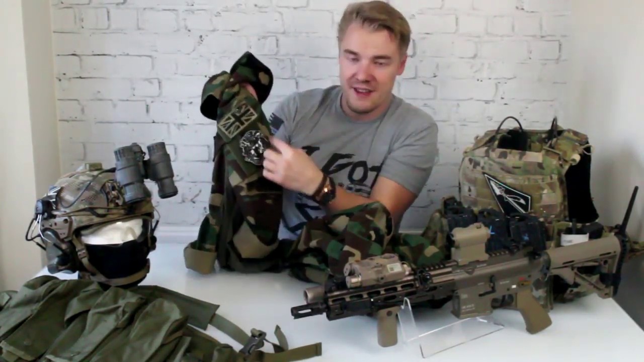 WOODLAND MILSIM LOADOUT SEMAPO GEAR! - YouTube
