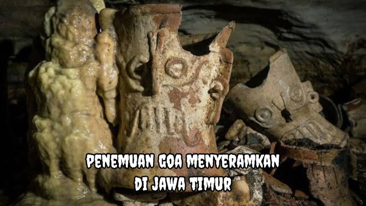 gempar! penemuan goa menyeramkan di jawa timur - YouTube