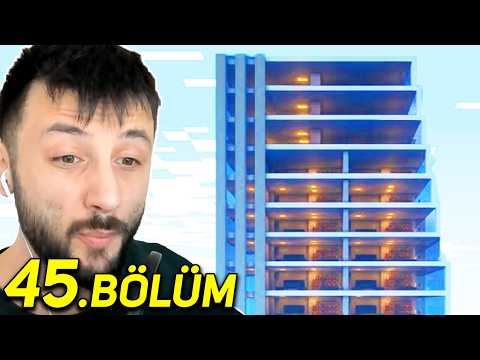 16 Katlı GÖKDELENE TAŞINDIM 😁 MİNECRAFT 2026 - 45.Bölüm