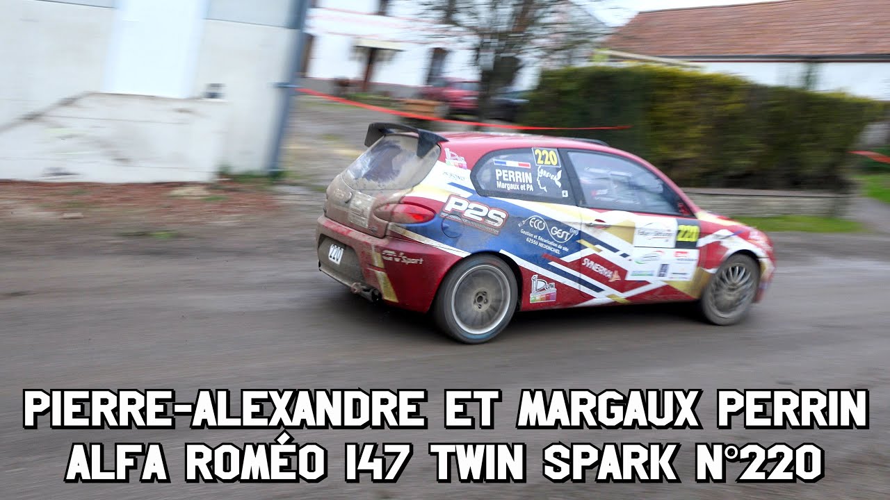 Rallyes le Béthunois - Alfa Roméo 147 Twin Spark N°220 - Pierre-Alexandre et Margaux PERRIN ...