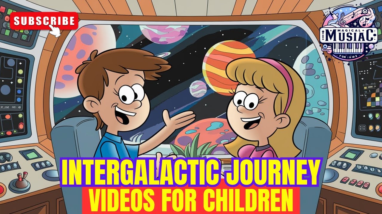 Intergalactic Journey 🚀🌌 Children's Song About Space | Children's songs ...