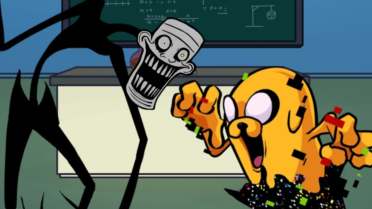 FNF Mashup: Corrupted Jake vs Legion - My Brother x Athazagoraphobia ...