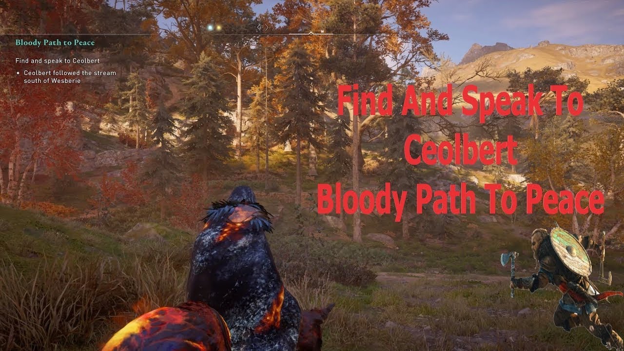 Find And Speak To Ceolbert Bloody Path To Peace Assassins Creed ...