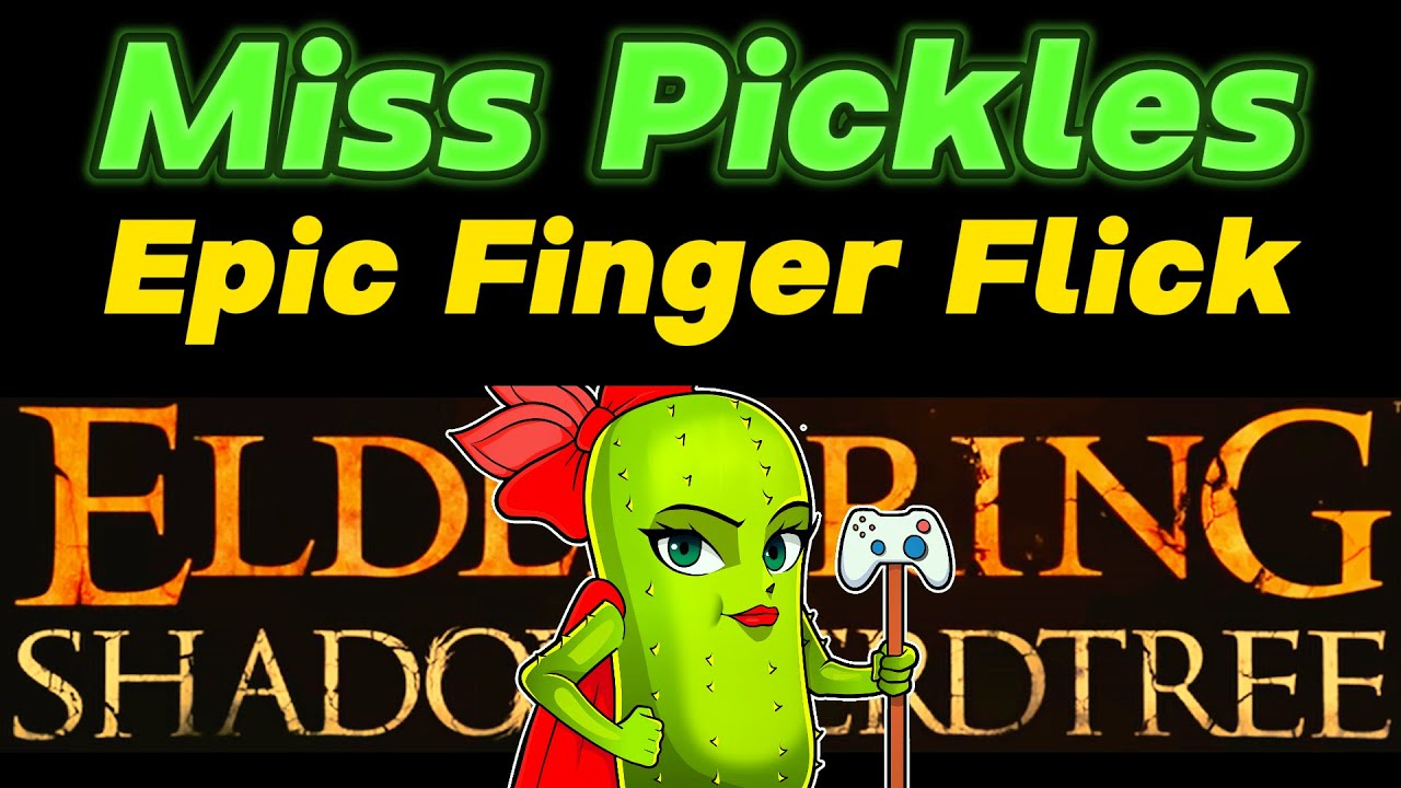 Elden Ring - Miss Pickles' Stylish Showdown Using the Ringed Finger! - YouTube