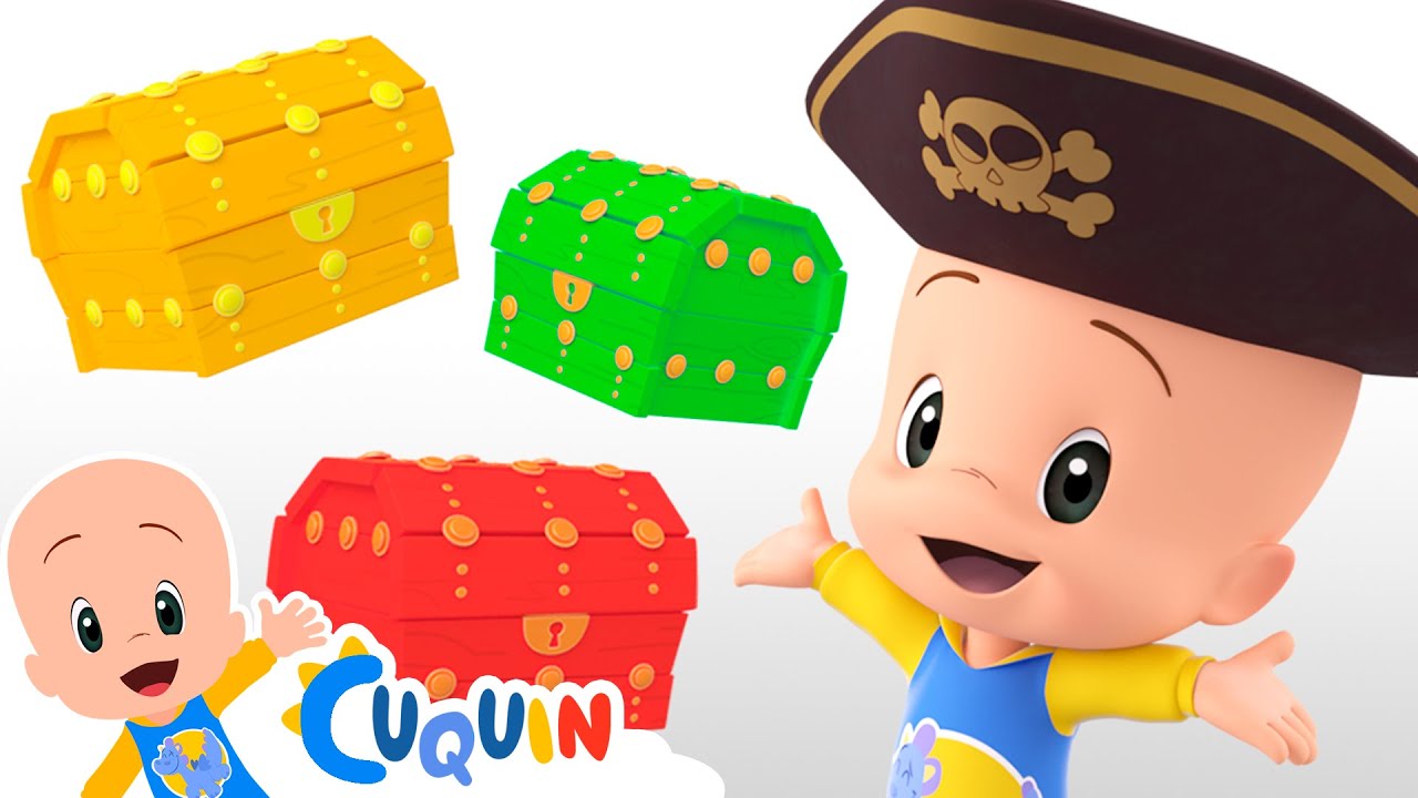 Find the pirate chests | Educational videos - YouTube