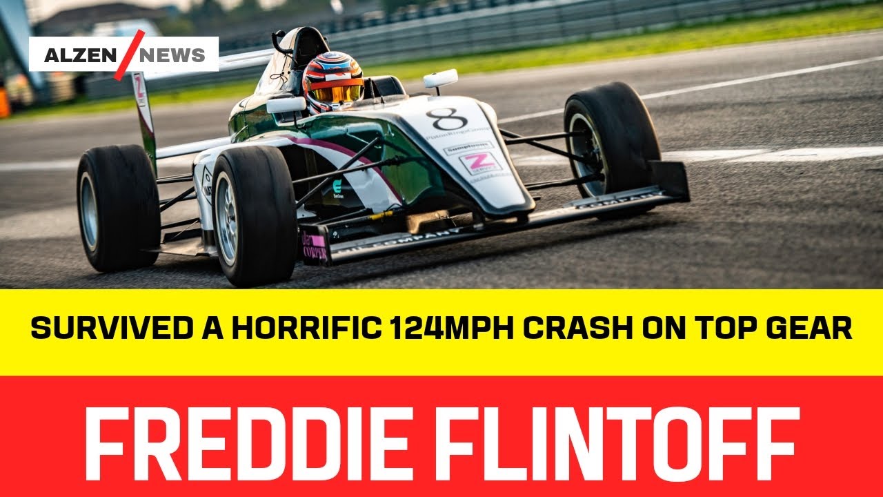 How Freddie Flintoff Survived a Horrific 124mph Crash on Top Gear - YouTube