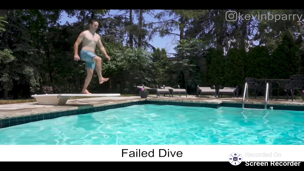 (Failed) Dive In Water - YouTube