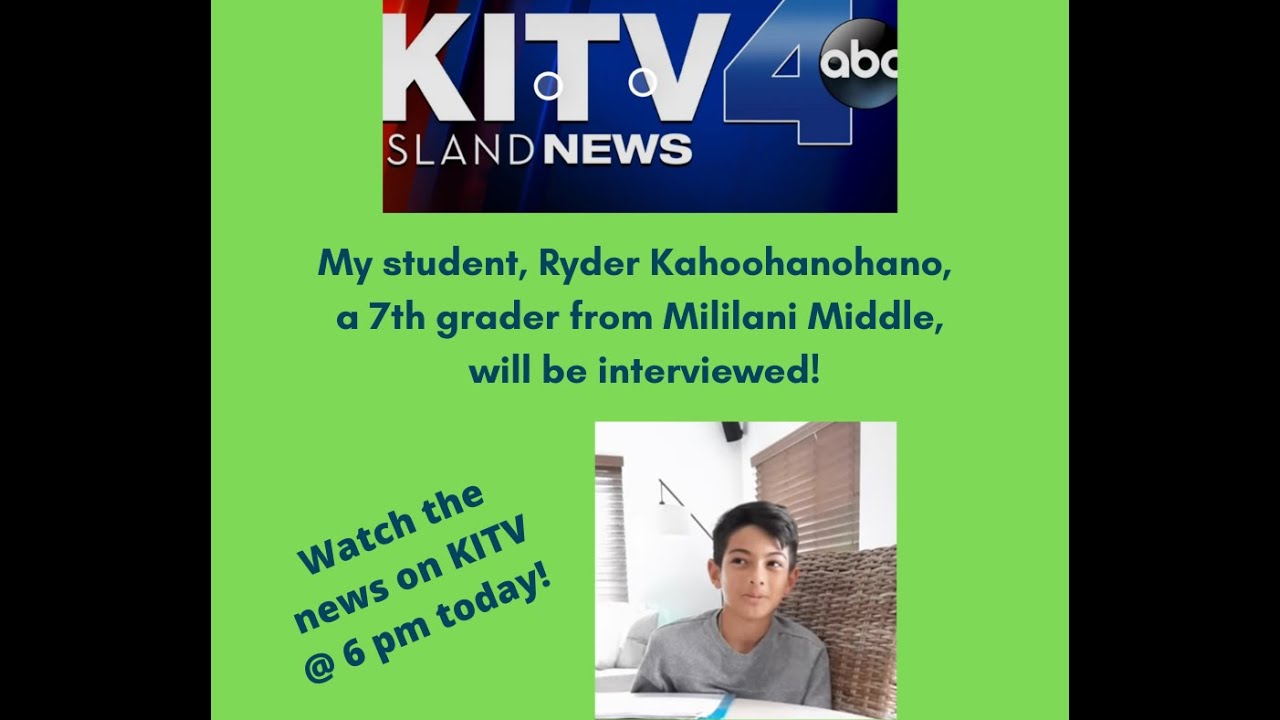 KITV-4 news segment - YouTube