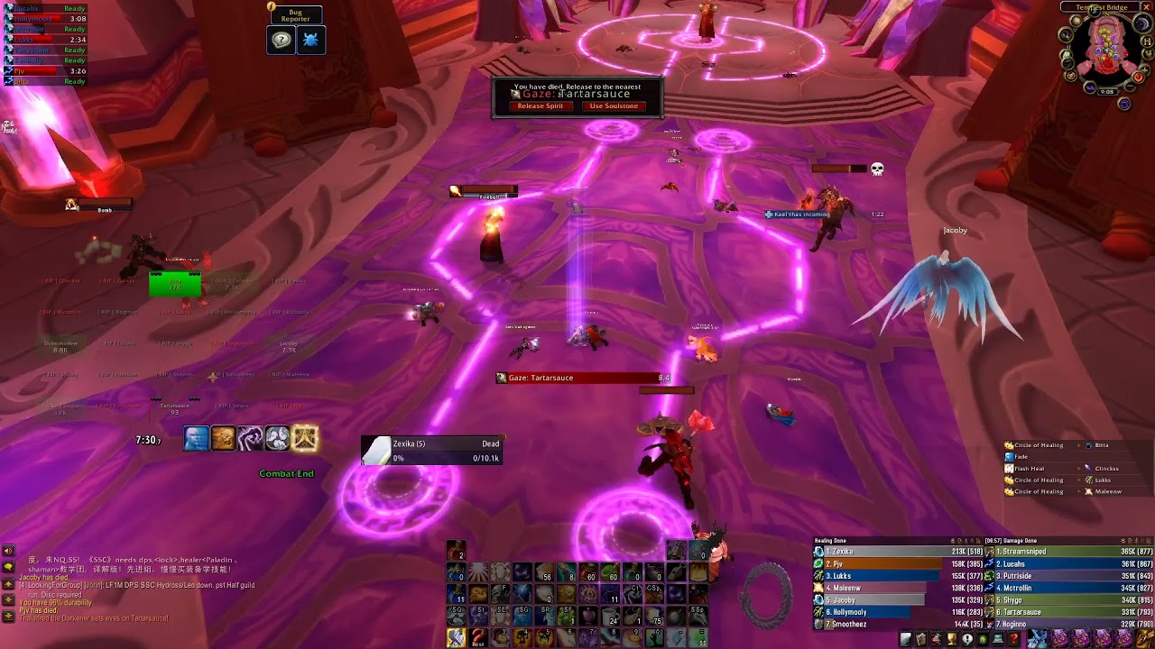 TBC Classic - Tempest Keep PTR 3/4 - Holy Priest PoV - Timestamps ...