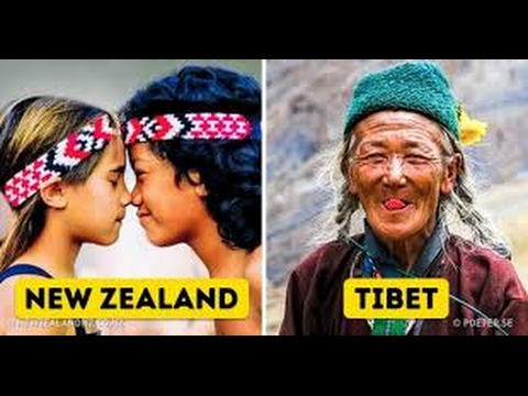 Culture 🌏🤝 How do the people greeting each other from Countries around ...